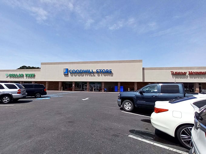 The unassuming exterior of Slidell's Goodwill hides a treasure trove within &ndash; like finding a speakeasy, but instead of cocktails, you'll discover bargains that'll make your wallet sing.