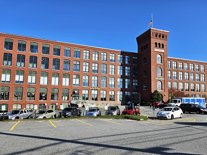 Explore the sprawling halls of this historic red-brick mill, where you'll discover unique vintage treasures and local Maine antiques today.