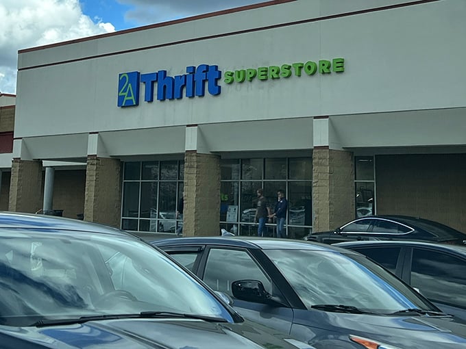 The unassuming exterior of 2nd Ave Thrift Superstore belies the treasure trove waiting inside. Bargain hunters, your mothership has landed in Columbia.