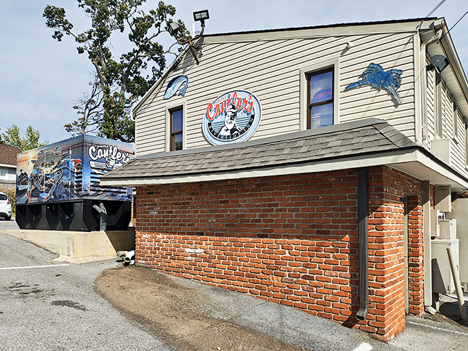 The unassuming exterior hides Maryland's worst-kept secret &ndash; everyone knows about it, yet it still feels like a discovery.