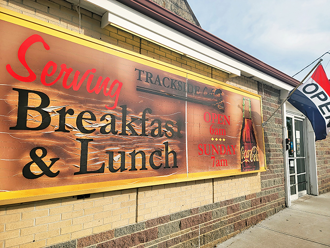 The iconic red lettering promises breakfast nirvana &ndash; like a beacon calling hungry travelers from across New Hampshire's highways and byways.