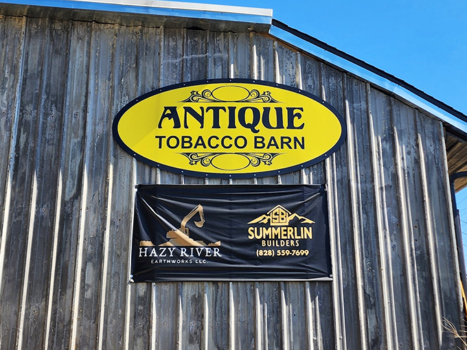 Step through these industrial doors and kiss your empty trunk goodbye &ndash; this metal facade hides a universe of vintage wonders waiting to be discovered.