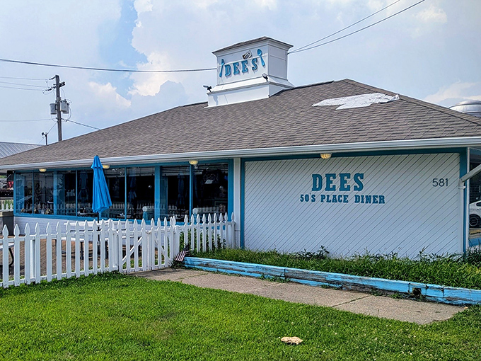 That turquoise and white exterior isn't just paint&mdash;it's a promise of pancakes, nostalgia, and pure diner magic.