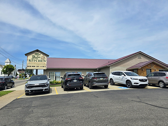 The parking lot tells the whole story &ndash; cars from everywhere converging on this unassuming culinary landmark.