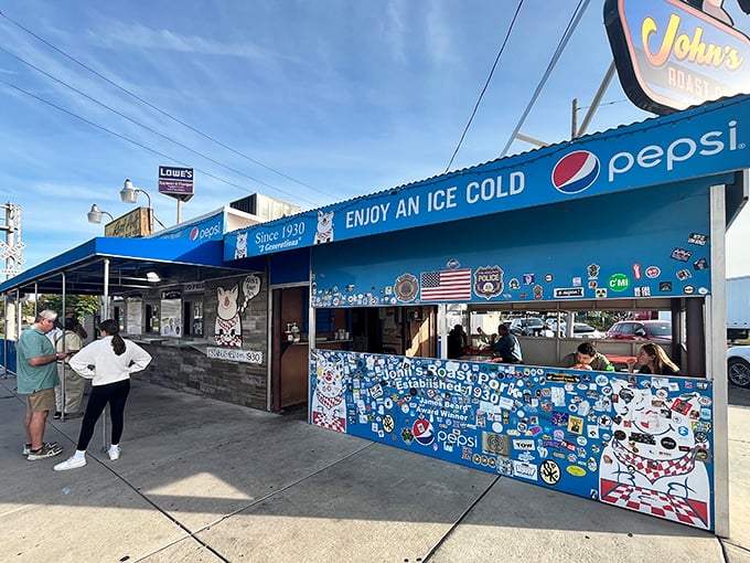 The blue-awninged sanctuary of sandwich perfection stands proudly in South Philly, beckoning hungry pilgrims from across the state.