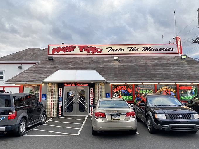 The iconic red signage of Nifty Fifty's promises to "Taste The Memories," and boy, does it deliver on that nostalgic promise.