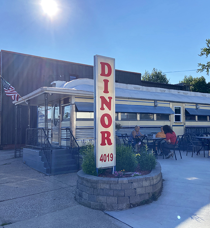 That gleaming silver exterior isn't trying to look vintage&mdash;it just is, proving some things age gracefully without Botox.