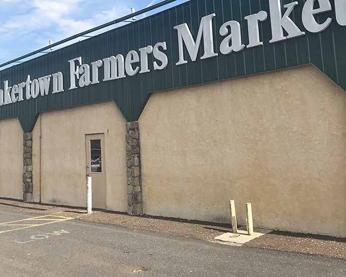 The unassuming exterior of Quakertown Farmers Market hides a treasure trove within—like finding out your quiet neighbor secretly collects vintage motorcycles and makes award-winning jam.