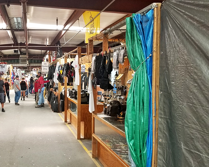 Long corridors of possibility stretch before you, where one person's castoffs become another's treasures. The thrill of the hunt begins here.