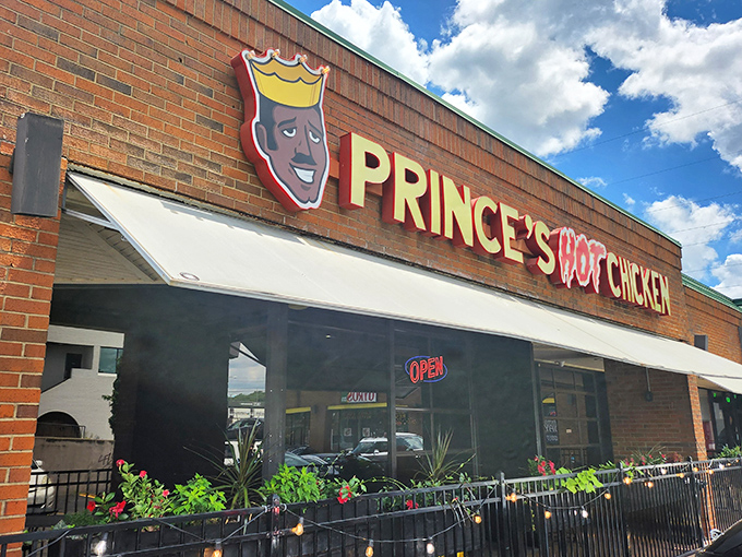 Brick, metal roof, and a legendary reputation &ndash; Prince's South location doesn't need fancy frills when the chicken inside speaks volumes.