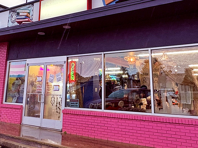 Those colorful dressers perched on the roof aren't just decoration&mdash;they're a preview of the treasures waiting inside.