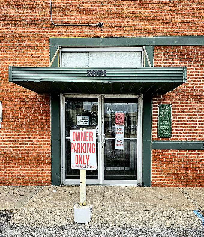 That vintage marquee isn't just signage &ndash; it's a promise of time-travel adventures waiting inside this brick fortress of memories.