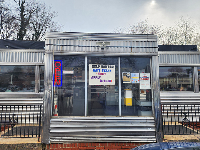 Step right up to breakfast paradise, where "Help Wanted" means they're too busy serving happiness to keep up.