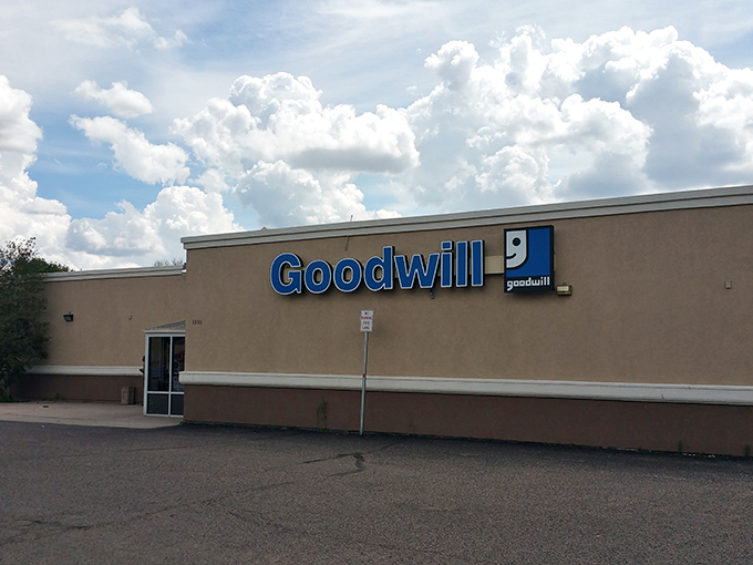 The unassuming tan exterior hides a treasure trove within, like finding out your quiet neighbor is secretly a rock star.