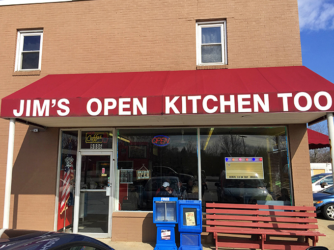 The line outside Jim's Open Kitchen Too isn't just a queue&mdash;it's a testament to breakfast worth waiting for, even on chilly Ohio mornings.
