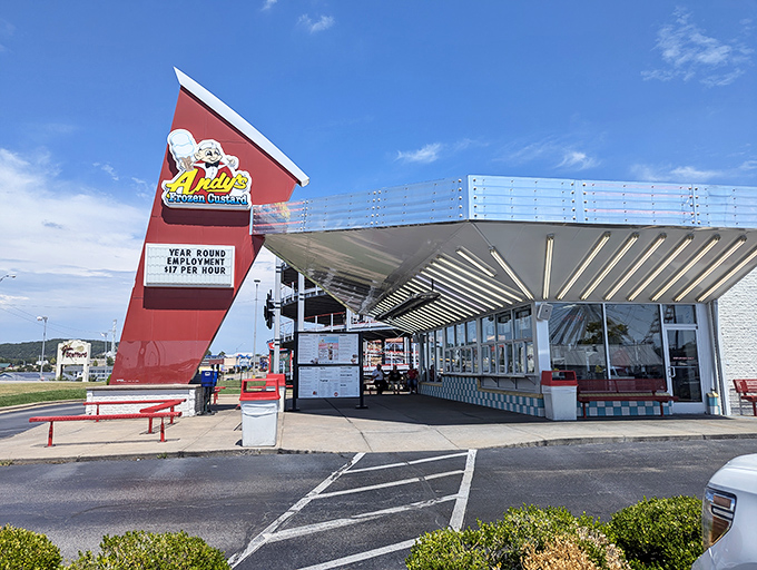 That distinctive retro silhouette isn't just eye-catching&mdash;it's a time machine to when dessert was an event and calories didn't count on vacation.