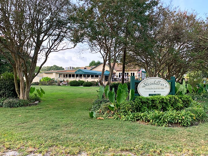 Steinhilber's welcomes you with lush greenery and a serene approach that feels miles away from tourist traps. Paradise isn't always tropical&mdash;sometimes it's tucked behind Virginia trees.