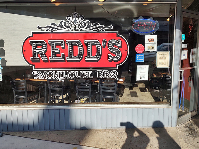 The red sign beckons like a barbecue lighthouse on Carlisle's main drag. Resistance is futile, my friends.