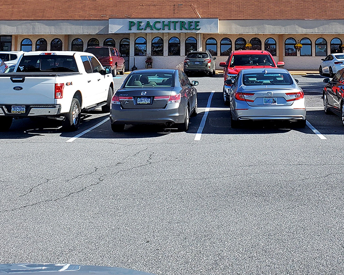A full parking lot never lies. When locals consistently fill these spaces at mealtime, you know you've stumbled upon something special in Harrisburg.