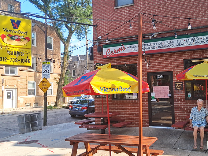 In a city of giants, this cozy spot is a neighborhood treasure. Follow the Vienna Beef sign for the real-deal Chicago flavor. Perfection!