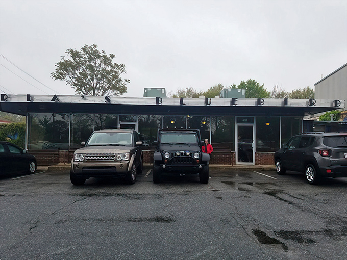 Even on a cloudy day, Ria's Bluebird shines bright in Atlanta. A favorite local spot for a great time!