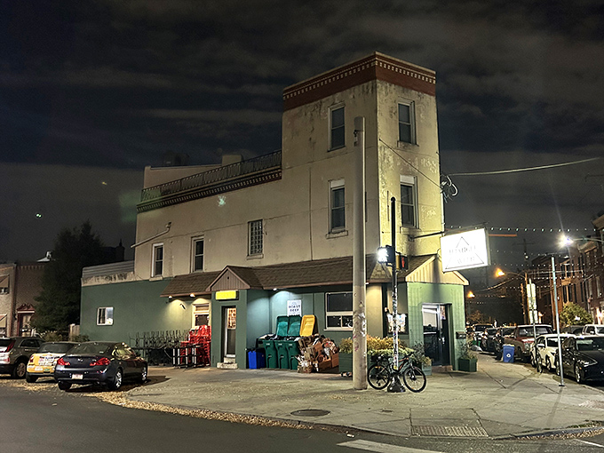 The night reveals Triangle Tavern's true character – a beacon of culinary comfort standing proudly on its South Philly corner, promising delicious refuge from the ordinary.