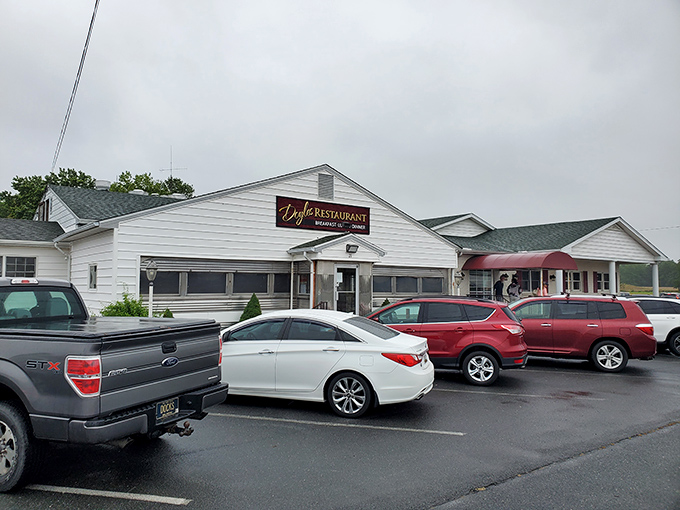 Even on a cloudy day, Doyle's Restaurant is the perfect, cozy spot in Selbyville for a comforting meal. Stop by soon!