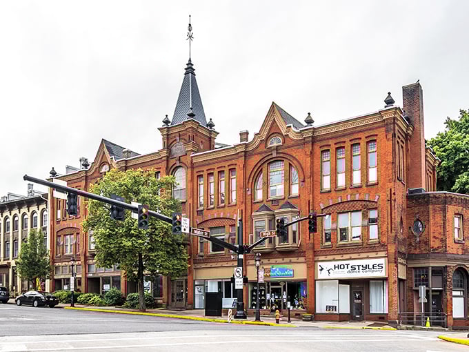 Bellefonte's historic downtown looks like it was plucked straight from a movie set, with its striking red brick buildings and Victorian charm beckoning visitors to explore.