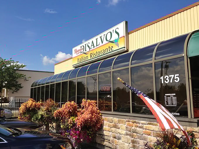 On sunny days, the American flag waves a patriotic hello outside this temple of Italian cuisine. Come hungry, leave speaking with your hands.