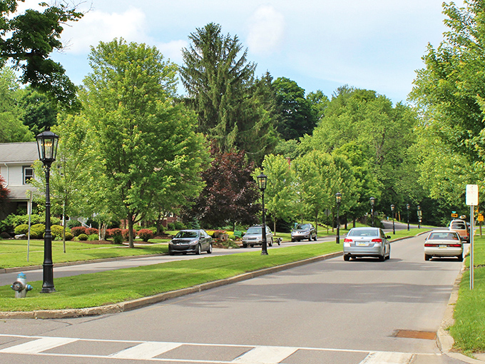 Tree-lined streets with vintage gas lamps&mdash;Wellsboro's version of time travel doesn't require a DeLorean, just a leisurely stroll down these picturesque avenues.