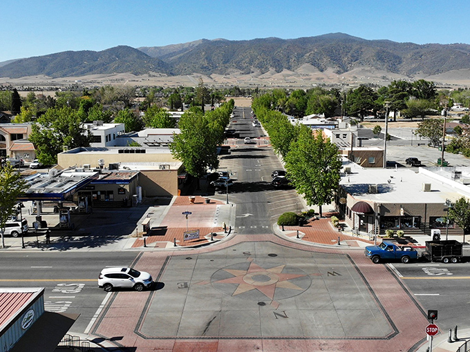 Tehachapi's main street stretches toward the mountains like an invitation to explore, where parking spots are plentiful and road rage is just a distant memory from city life.