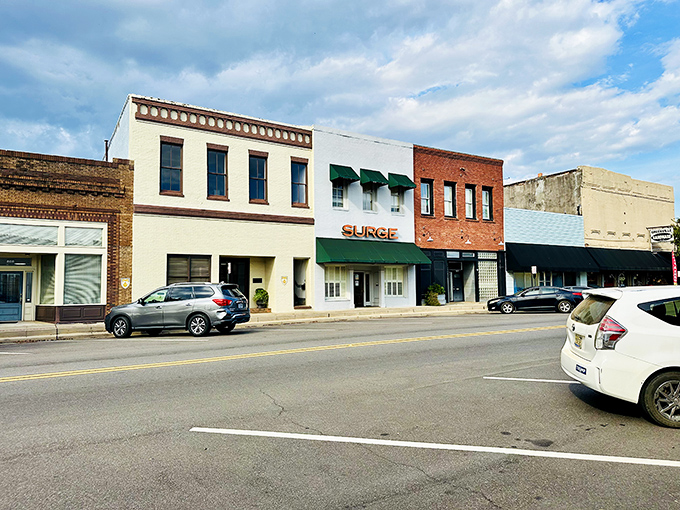 Historic storefronts line Greenville's main drag, where time moves slower than your grandmother's molasses and the architecture tells stories the locals are happy to share.