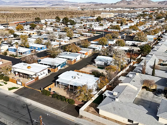 Ridgecrest sprawls across the high desert like a modest oasis, where affordable homes with mountain views make retirement dreams possible without winning the lottery.