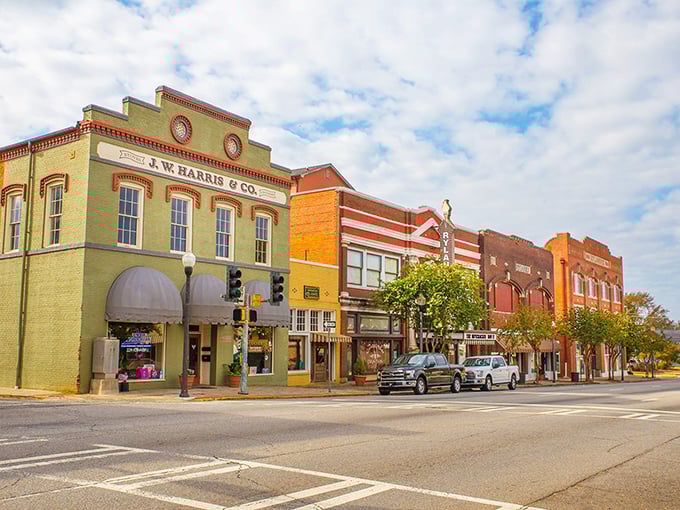 Downtown Americus looks like a movie set where small-town America got all dressed up for a first date. Those historic facades tell stories without saying a word.