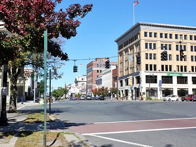 Downtown Pittsfield greets visitors with that perfect small-city skyline &ndash; not too big to overwhelm, not too small to bore.