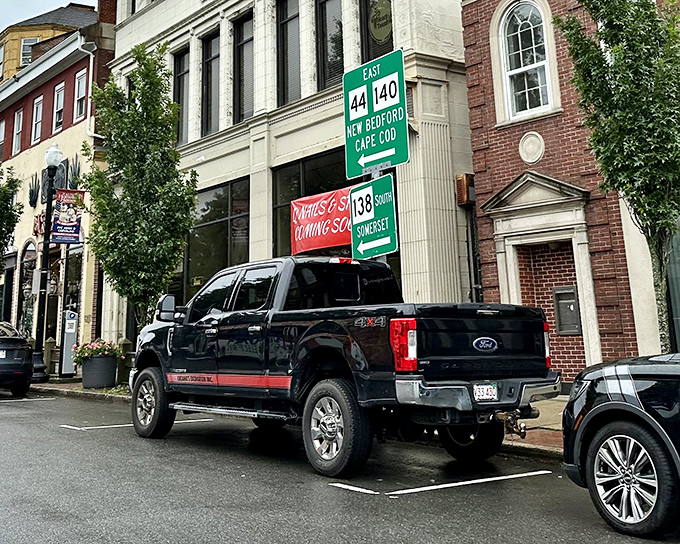 Downtown Taunton showcases classic New England charm with its brick buildings and tree-lined streets. Small-town vibes with just enough bustle to keep things interesting.