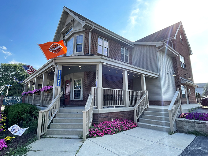 Solly's Grille stands proud in Glendale, a charming converted house where Wisconsin's butter dreams come true since 1936. The front porch beckons like a dairy-lover's welcome mat.