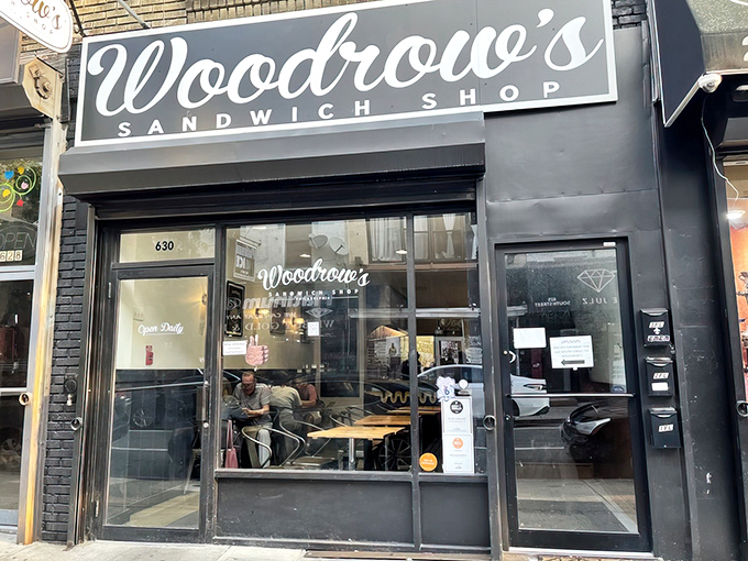 The unassuming black storefront of Woodrow's on South Street doesn't scream for attention&mdash;it doesn't need to. The sandwiches inside do all the talking.