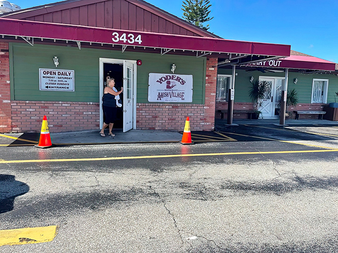 The unassuming exterior of Yoder's Restaurant might not scream "food destination," but locals know this modest brick building houses culinary treasures worth traveling for.