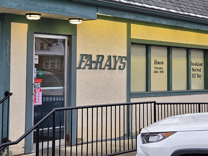 The unassuming yellow exterior of Fa-Ray's might not scream "culinary destination," but that's exactly what makes discovering this Barberton gem so satisfying.