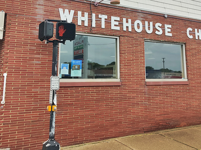 The unassuming brick exterior of White House Chicken in Barberton might not scream "culinary destination," but locals know this modest fa&ccedil;ade hides chicken greatness within.