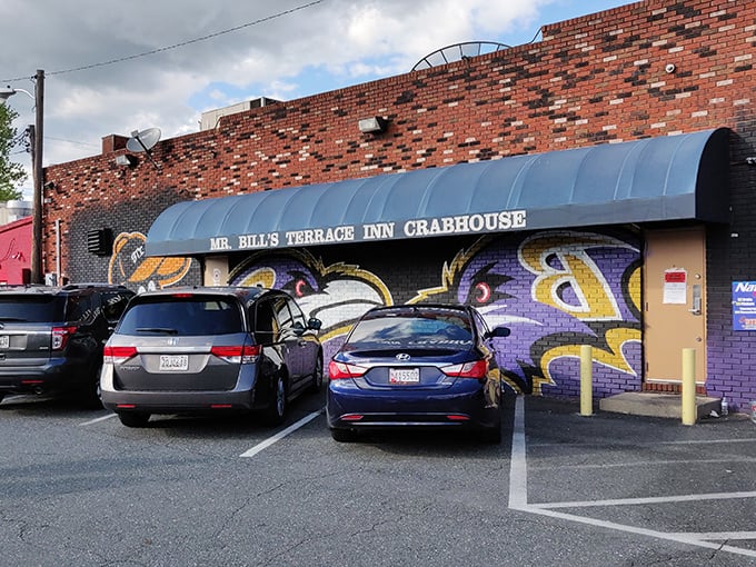 The unassuming brick exterior of Mr. Bill's hides culinary treasures within, like finding the Hope Diamond at a yard sale.