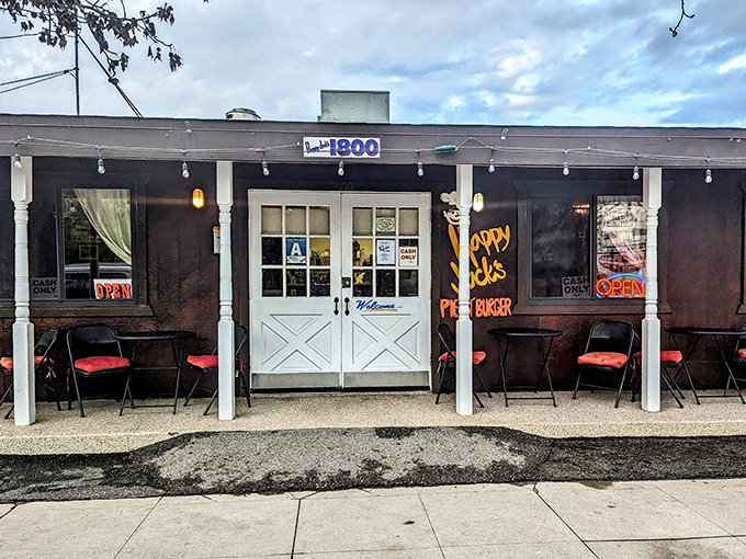 That vintage sign says it all&mdash;pie and burgers, the dynamic duo of American comfort food, standing proudly above Bakersfield like a culinary lighthouse for hungry travelers.
