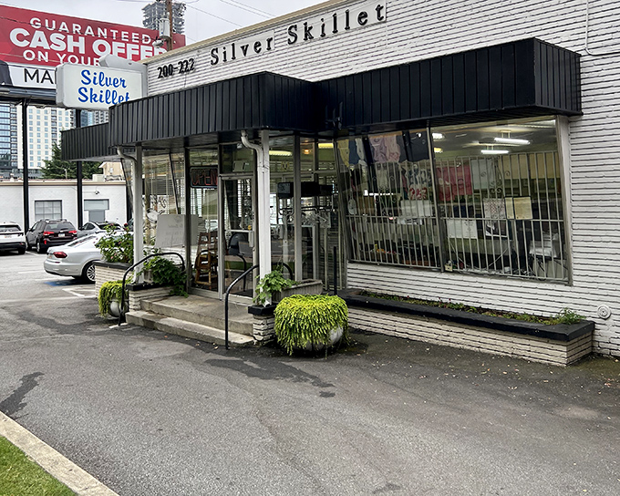 The unassuming exterior promises little, delivers everything. Like finding a Picasso at a yard sale, this Atlanta treasure waits patiently for the hungry and wise.