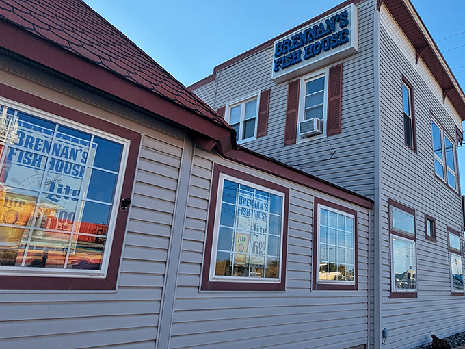 The unassuming exterior of Brennan's Fish House might not scream "seafood paradise," but like all great culinary adventures, the magic happens inside.