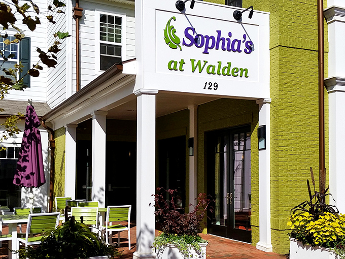 That cheerful yellow exterior isn't just paint&mdash;it's a beacon of deliciousness calling you home to lunch.