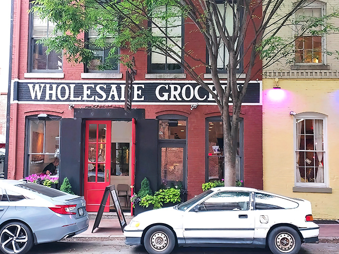 That historic brick facade in Shockoe Slip promises serious seafood, and trust me, it delivers on every delicious word.
