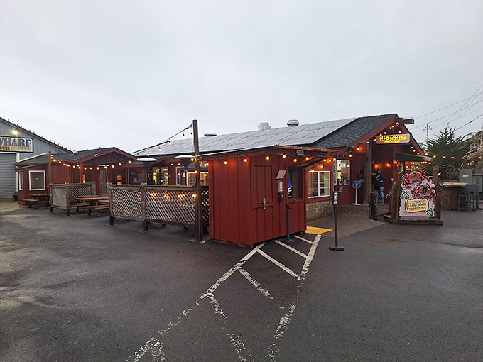 Warm lights, ocean breeze, and fresh seafood delights await at Fishetarian Fish Market&mdash;your go-to coastal stop for friendly, casual dining.