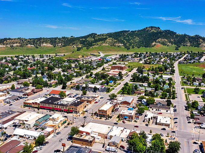 Spearfish nestles into the Black Hills like it was designed by nature's own urban planner. The perfect blend of small-town charm and mountain majesty.