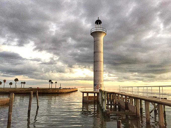 Another dramatic sunset, another reason why this lighthouse keeps stealing hearts along Mississippi's Gulf Coast.